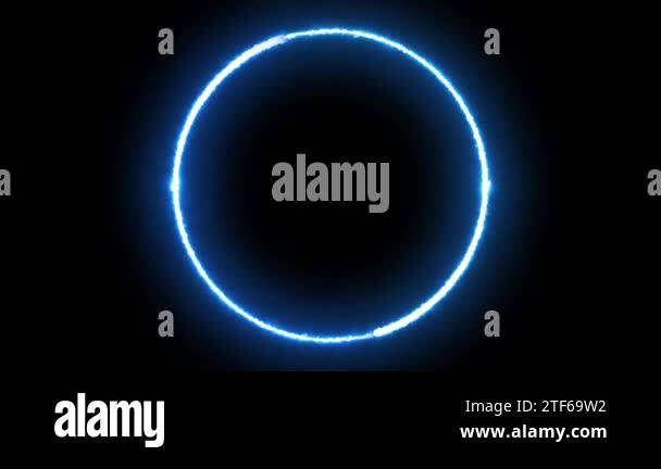 Infinite continual circular background. Seamless loop circle animated ...