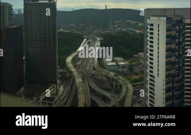 Kuala Lumpur, Malaysia - Feb 27 2022 - Timelapse footage of Dash ...