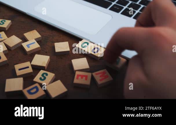 Alphabet wood blocks making Stock Videos & Footage - HD and 4K Video ...