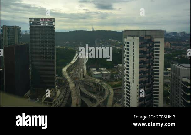 Kuala Lumpur, Malaysia - Feb 27 2022 - Timelapse footage of Dash ...