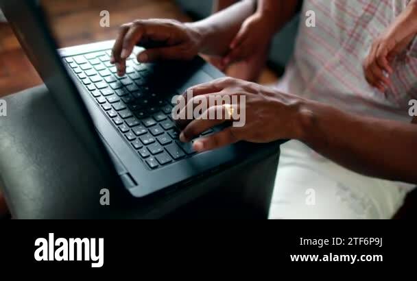 Close up african man typing Stock Videos & Footage - HD and 4K Video ...
