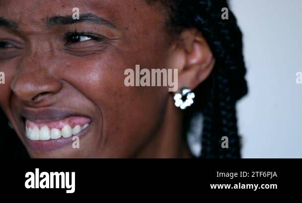 African black woman crying in despair. Depressed mood swings emotional ...