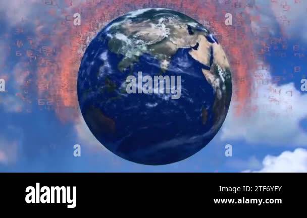 Planet Earth animation. 3D rendering Stock Video Footage - Alamy
