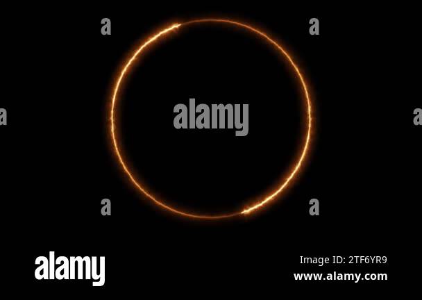 Infinite Continual Circular Background Seamless Loop Circle Animated Loopable Ring Continuous