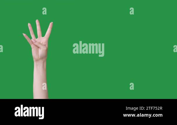 Counting hand countdown gesture numerals Stock Videos & Footage - HD and 4K Video Clips - Alamy