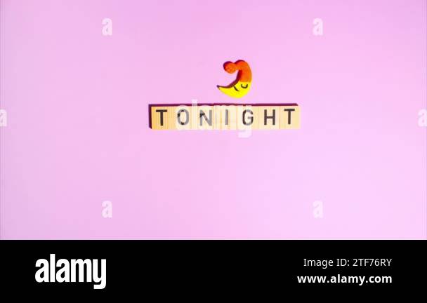 Plasticine stop motion animation. Wooden letters lay out the word at ...