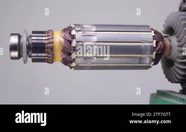 Electric motor rotor Stock Videos & Footage - HD and 4K Video Clips - Alamy