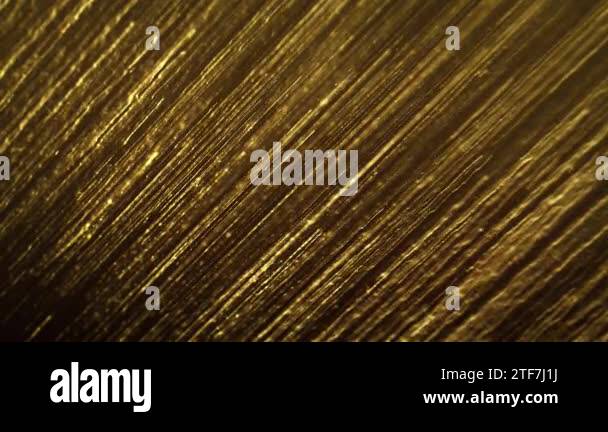 Abstract Gold Filaments Bursting Background/ 4k animation of an ...