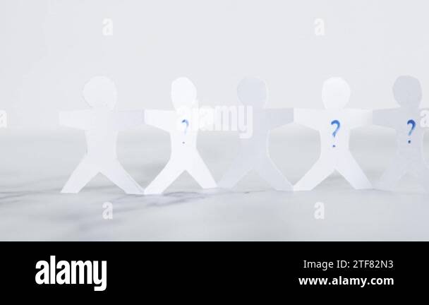staff shortages and hiring personnel conceptual image, paper people ...