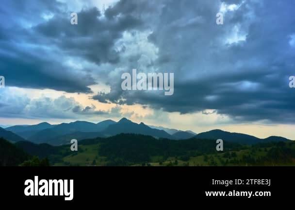 Storm clouds heavy rain Stock Videos & Footage - HD and 4K Video Clips ...