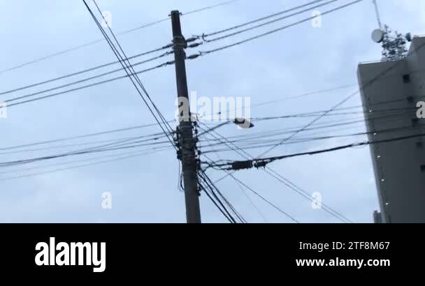 Phone pole and lines Stock Videos & Footage - HD and 4K Video Clips - Alamy