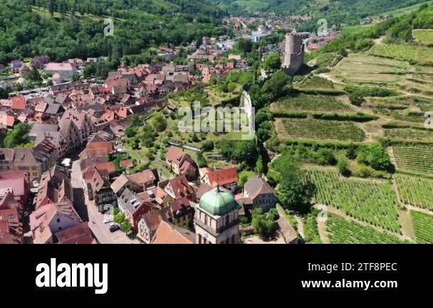 Kaysersberg in Alsace, one of the most beautiful villages of France ...
