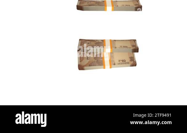 10 Indian rupees money composition. Financial background. Many ...