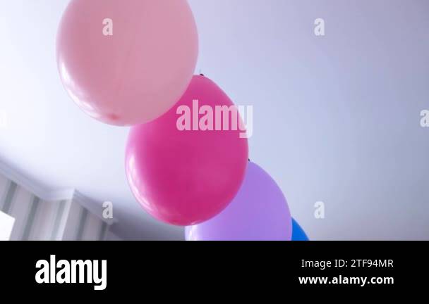 Rainbow balloons decorations for birthday party. Pride word. LGBT ...