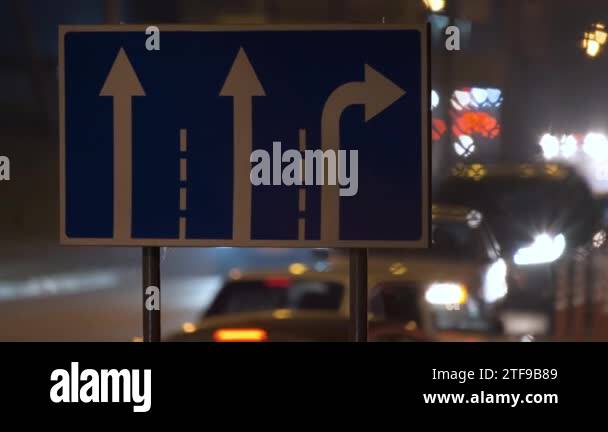 Road traffic direction signs Stock Videos & Footage - HD and 4K Video ...