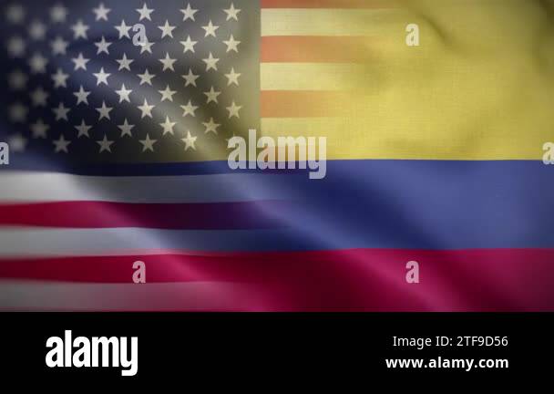 Usa colombia flag Stock Videos & Footage - HD and 4K Video Clips - Alamy