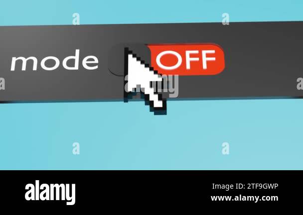 Turn on Save Mode button, slider. Secure internet connection. Blocking ...