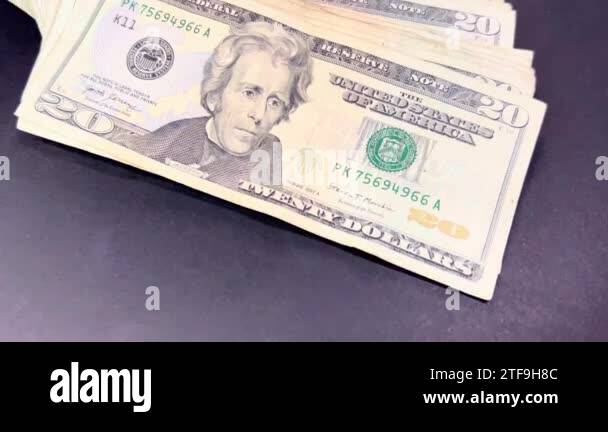 Stack us 20 dollar bills Stock Videos & Footage - HD and 4K Video Clips ...