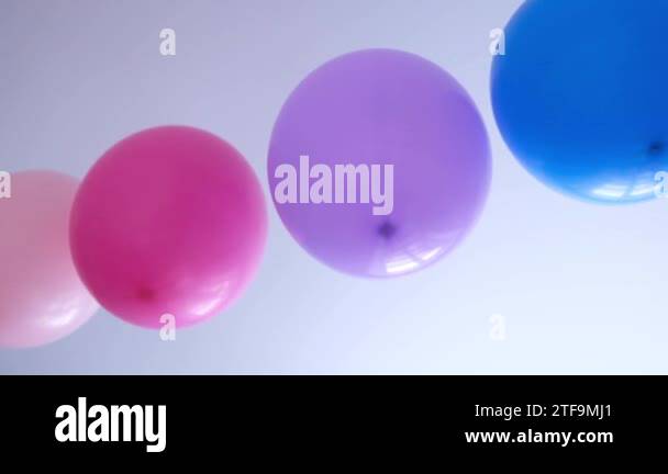 Rainbow balloons decorations for birthday party. Pride word. LGBT ...