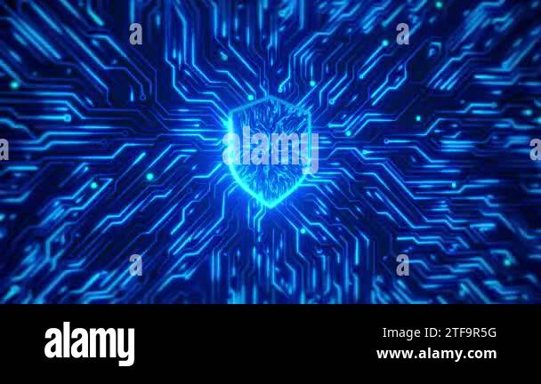 Artificial intelligence concept, electronic powered by processor ...