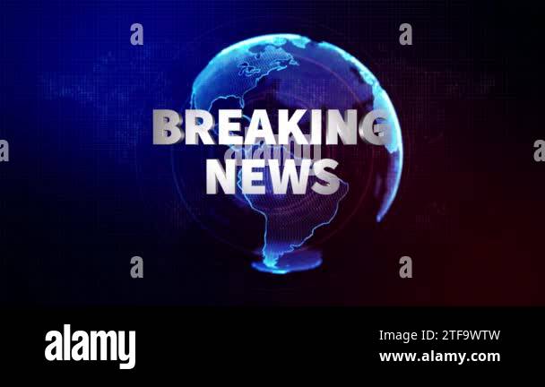 Breaking news screen Stock Videos & Footage - HD and 4K Video Clips - Alamy