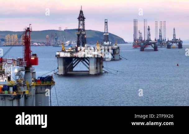 Decommissioning oil rigs Stock Videos & Footage - HD and 4K Video Clips ...