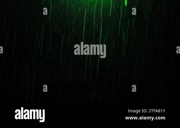 Night rain. 4k Loop Rain Drops Falling in rainy season. Real Rain ...