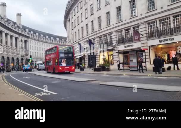 Landmark traditional red bus buses transport Stock Videos & Footage ...