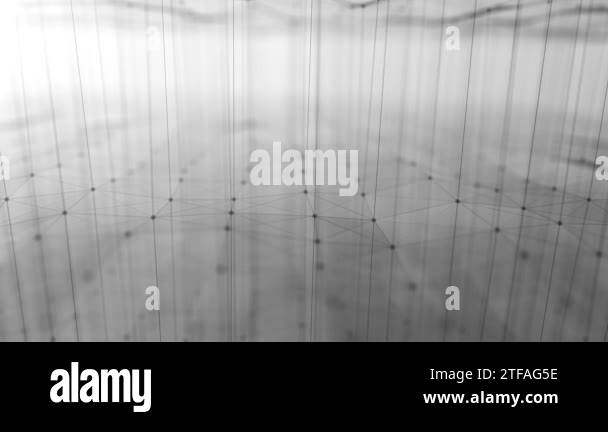 Abstract Plexus Digital Fx Technology Background Loop/ 4k animation of an abstract technology ...