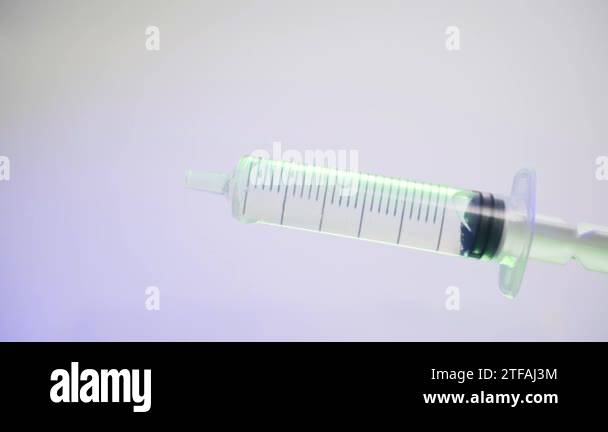 Syringe needle on transparent background Stock Videos & Footage - HD ...
