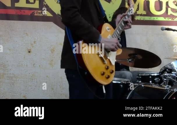 Band play rock electric guitar Stock Videos & Footage - HD and 4K Video ...
