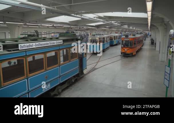 May 8, 2022, Munich, Germany. MVG Museum. MVG Munchner ...