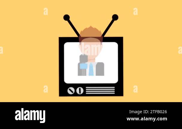 Television icon Stock Videos & Footage - HD and 4K Video Clips - Alamy