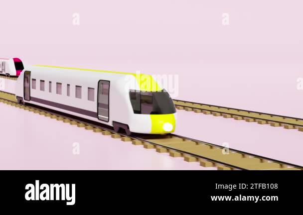 Illustration express train cartoon Stock Videos & Footage - HD and 4K ...
