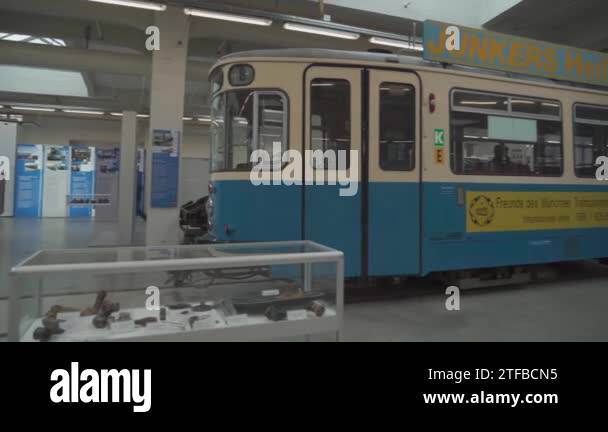 May 8, 2022, Munich, Germany. MVG Museum. MVG Munchner ...