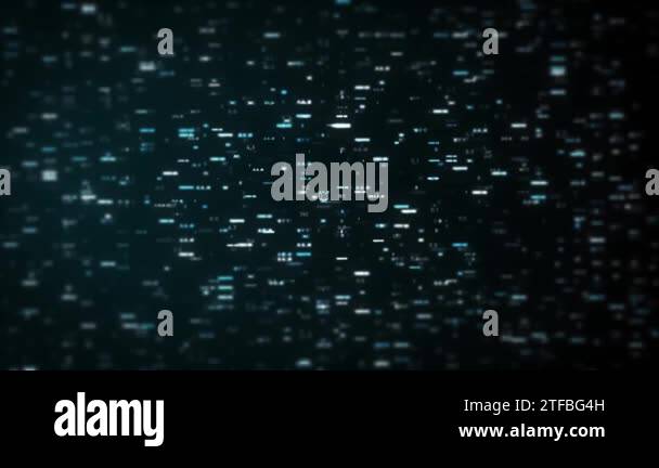 Big Data Digital Business Hitech Background/ 4k animation of an ...