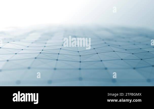 Abstract Plexus Digital Fx Technology Background Loop/ 4k animation of an abstract technology ...