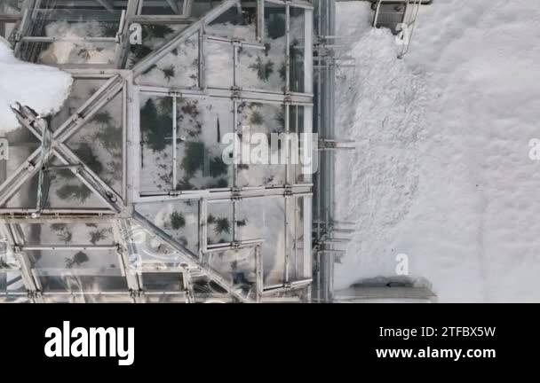 Greenhouse snow winter frost open top chambers climate change science ...