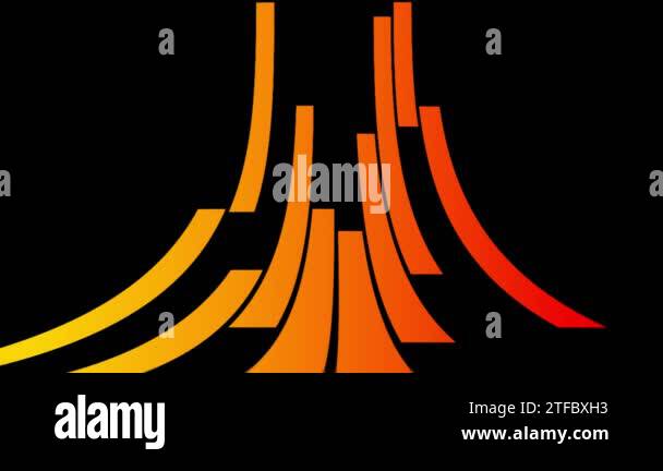 Animation curved lines moving up Stock Videos & Footage - HD and 4K ...