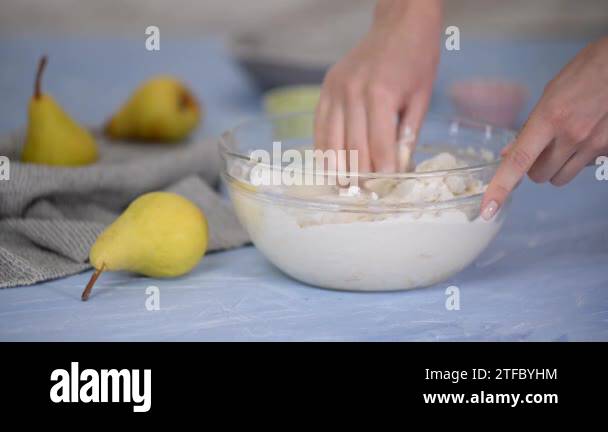 Woman hands dough home bakery Stock Videos & Footage - HD and 4K Video ...