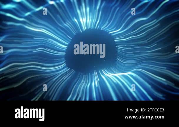 Abstract Circular Shockwave Explosion Background Loop/ 4k animation of ...