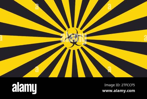 Biological hazard sign dangerous pop art style, sign Ionizing ...