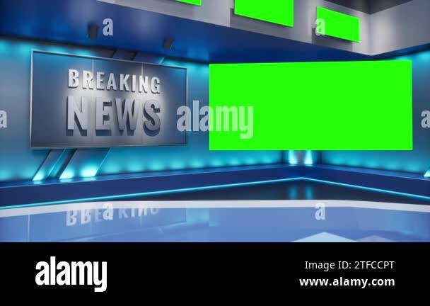 Tv Studio. Studio. News studio. Newsroom Background for News Broadcasts ...