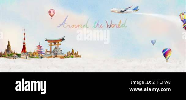 travel famous landmarks of the worlds, Travel around the world in ...