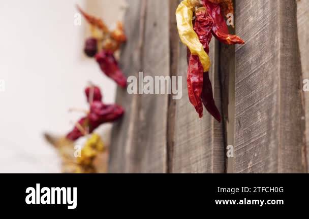 Sun dried chilli peppers Stock Videos & Footage - HD and 4K Video Clips ...