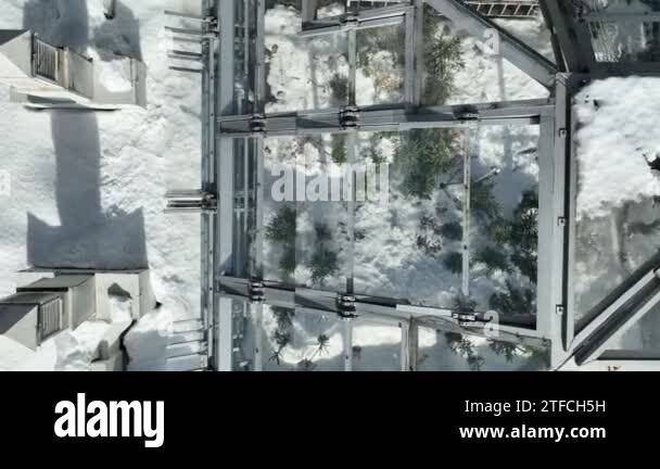 Greenhouse snow winter frost open top chambers climate change science ...