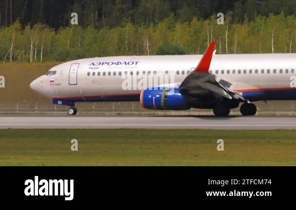Boeing 737 aircraft wing flaps Stock Videos & Footage - HD and 4K Video ...