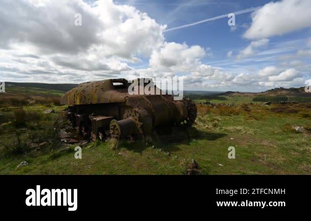 Abandoned sherman tank in Stock Videos & Footage - HD and 4K Video ...