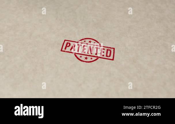 Patent pending stamp Stock Videos & Footage - HD and 4K Video Clips - Alamy