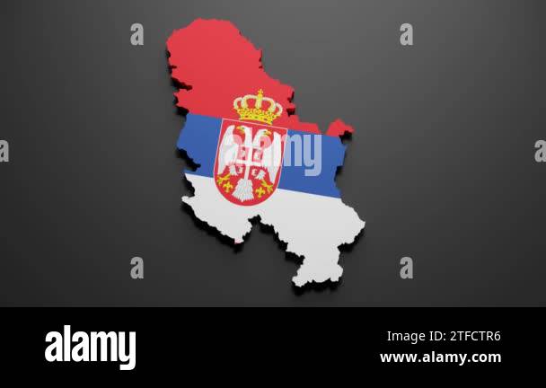 Serbia map serbian flag Stock Videos & Footage - HD and 4K Video Clips ...